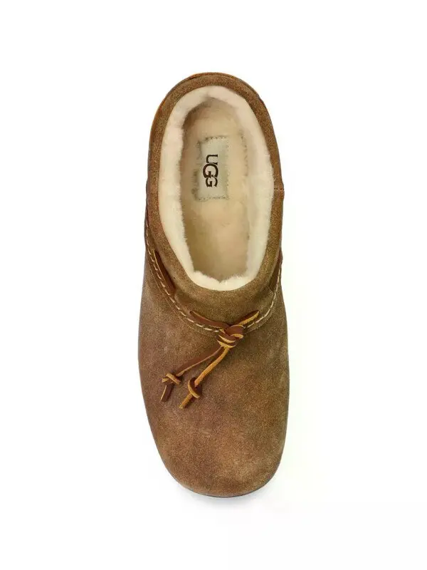 UGG Bucked Leather Boots - Brown