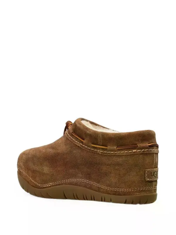 UGG Bucked Leather Boots - Brown