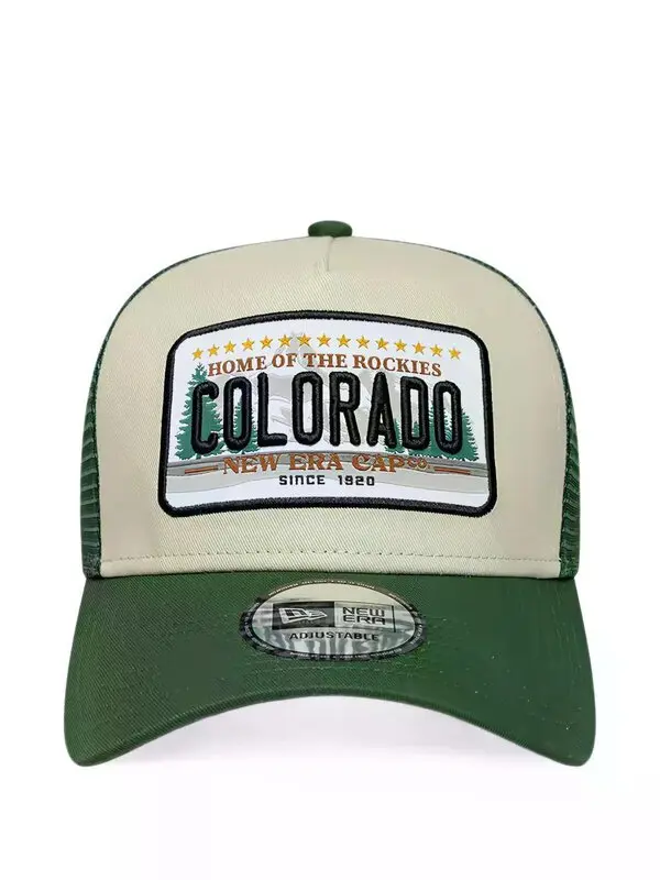 New Era Licence Plate Trucker Cap