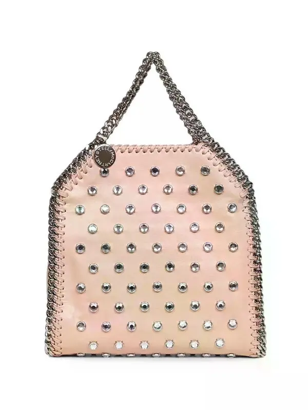 Stella McCartney Falabella Crystal-embellished Tote Bag - Pink