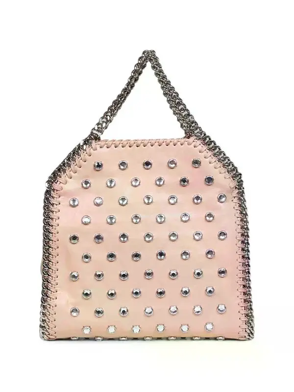 Stella McCartney Falabella Crystal-embellished Tote Bag - Pink