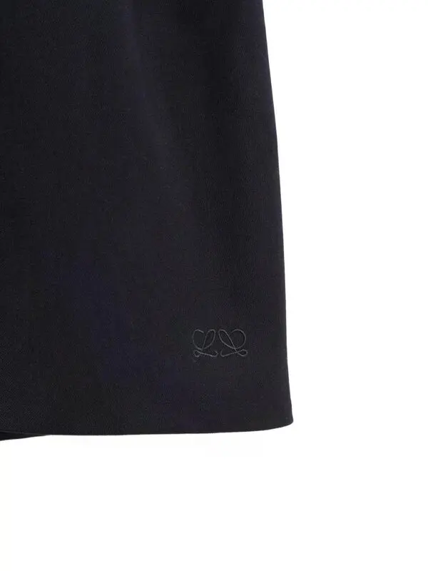 Loewe Balloon Anagram-embroidered Flared Mini Skirt