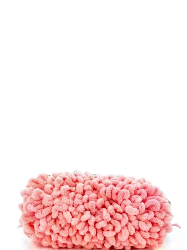 Bottega Veneta The Wave Pouch Twisted Chenille Mini Crossbody Bag