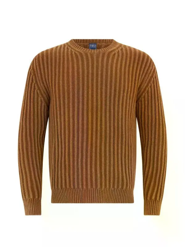 Fedeli Ribbed Cashmere Sweater