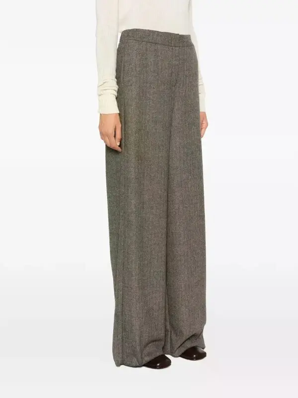 I BLUES Herringbone-pattern Trousers