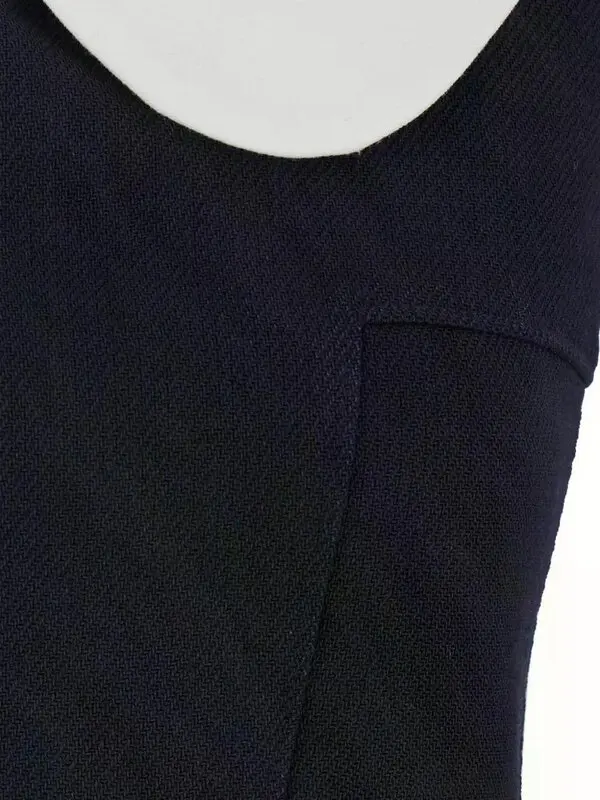 SHUSHU/TONG Peter Pan Collar Sleeveless Mini Dress