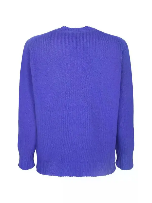 AMARANTO Ribbed-trim Sweater