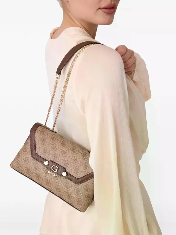 Guess Lindsey Logo-print Cross Body Bag