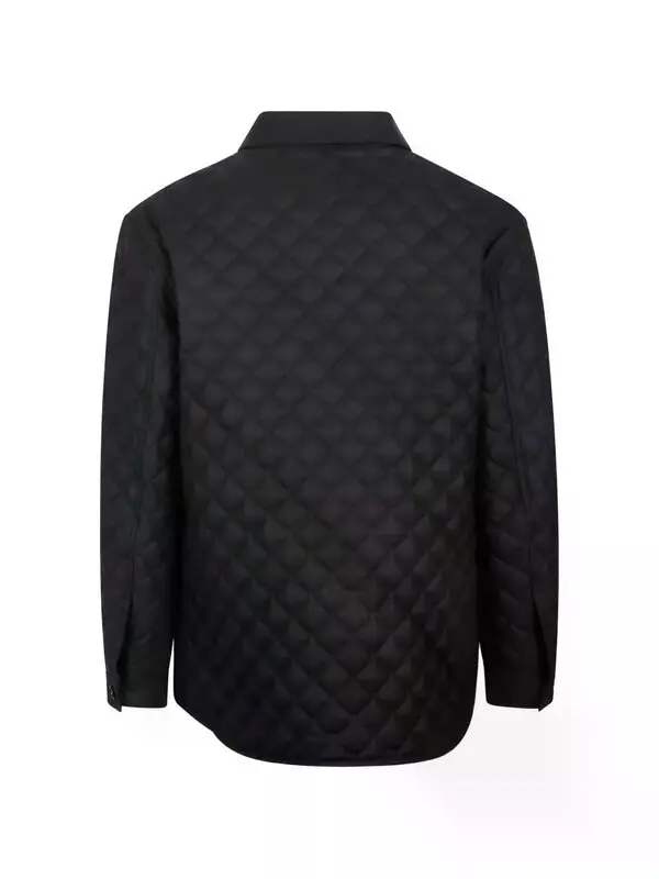 Tagliatore Quilted Button-up Jacket