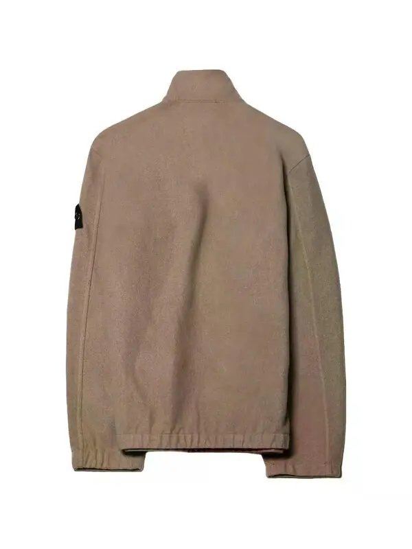 Stone Island 1200033 Wool Nylon Flannel-tc Overshirt