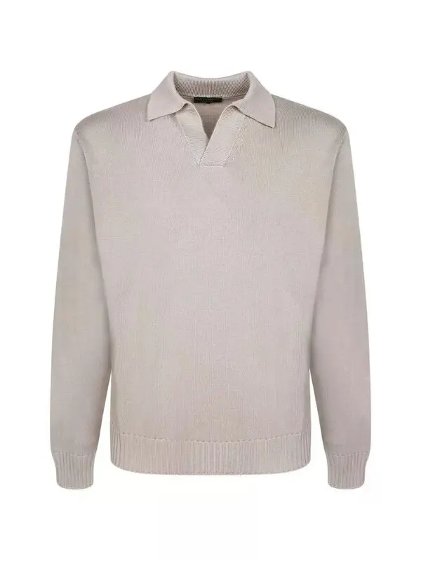 DELL'OGLIO Ribbed-knit Sweater