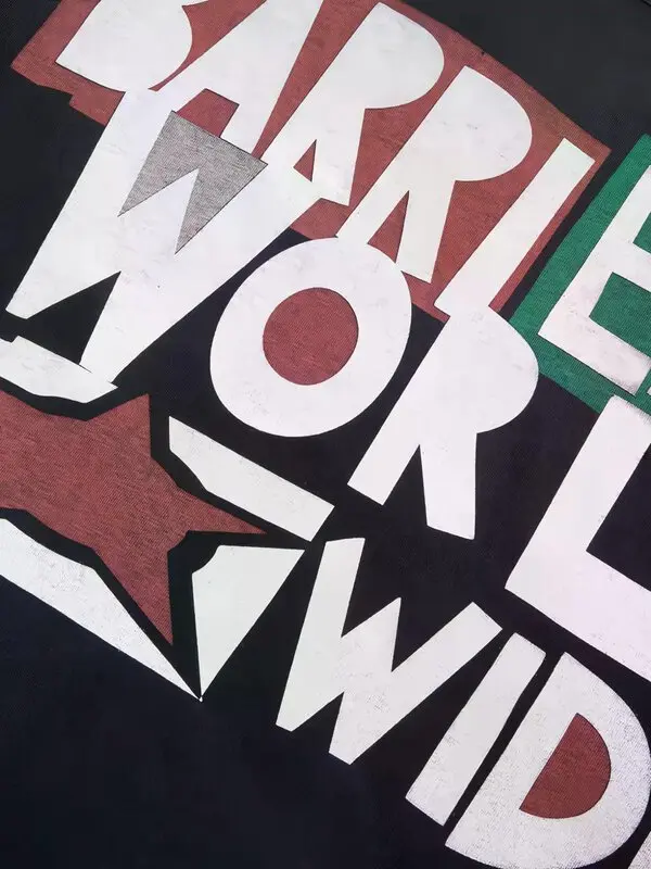 BARRIERS Graphic-print Ringer T-shirt