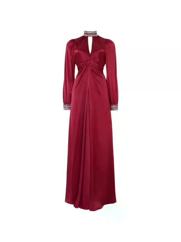 TEMPERLEY LONDON Beatrice Crystal-embellished Gown - Red