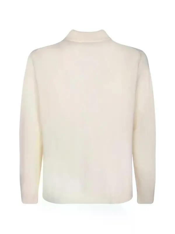 DELL'OGLIO Ribbed-knit Polo Shirt