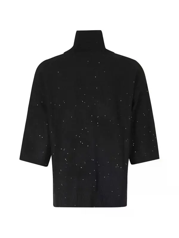 Seventy Sequin-embellished Roll-neck Sweater