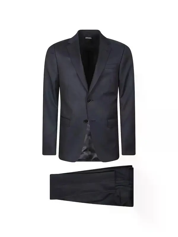 Zegna Single-breasted Wool Suit