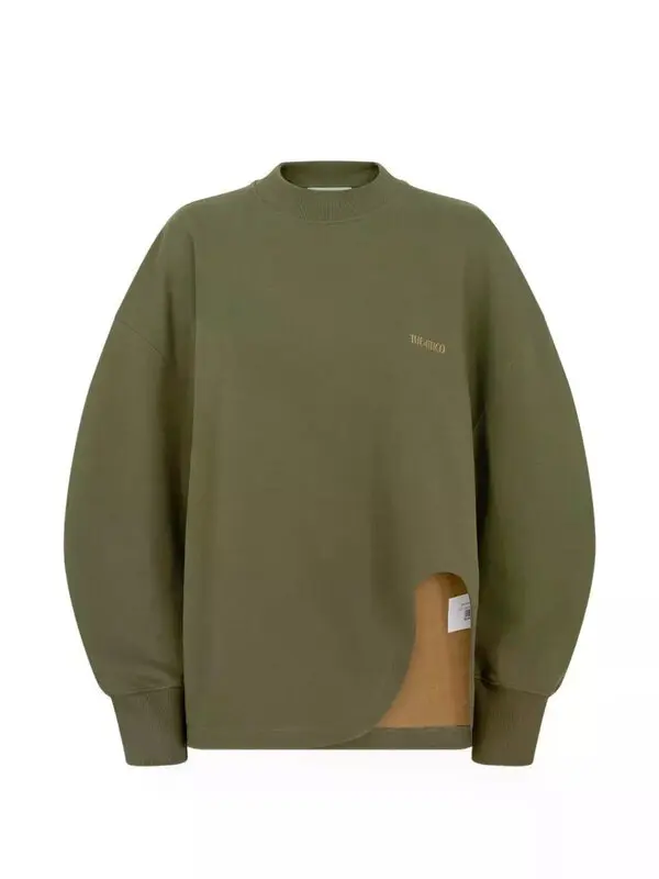 Attico Crew-neck Long-sleeve Sweatshirt