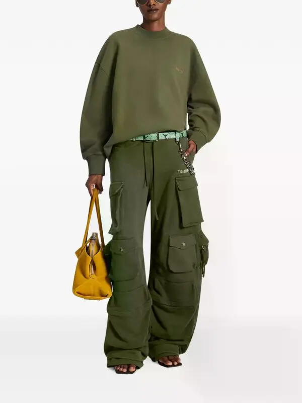 Attico Crew-neck Long-sleeve Sweatshirt