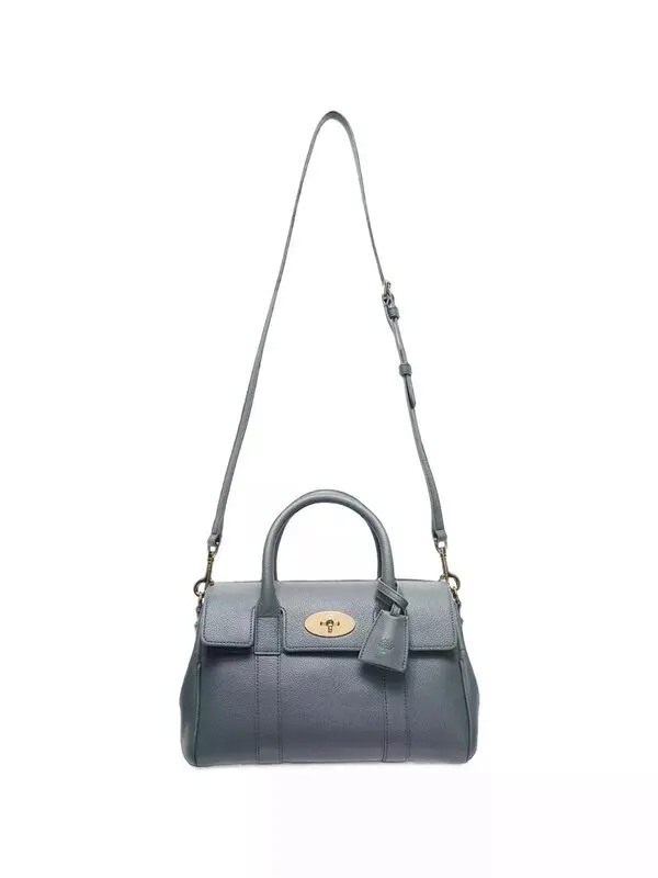 Mulberry Bayswater Leather Tote Bag - Grey