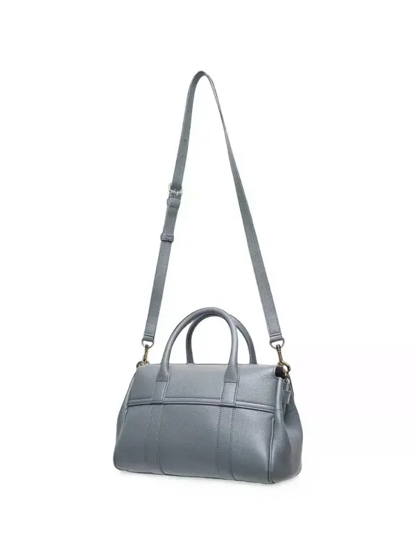 Mulberry Bayswater Leather Tote Bag - Grey