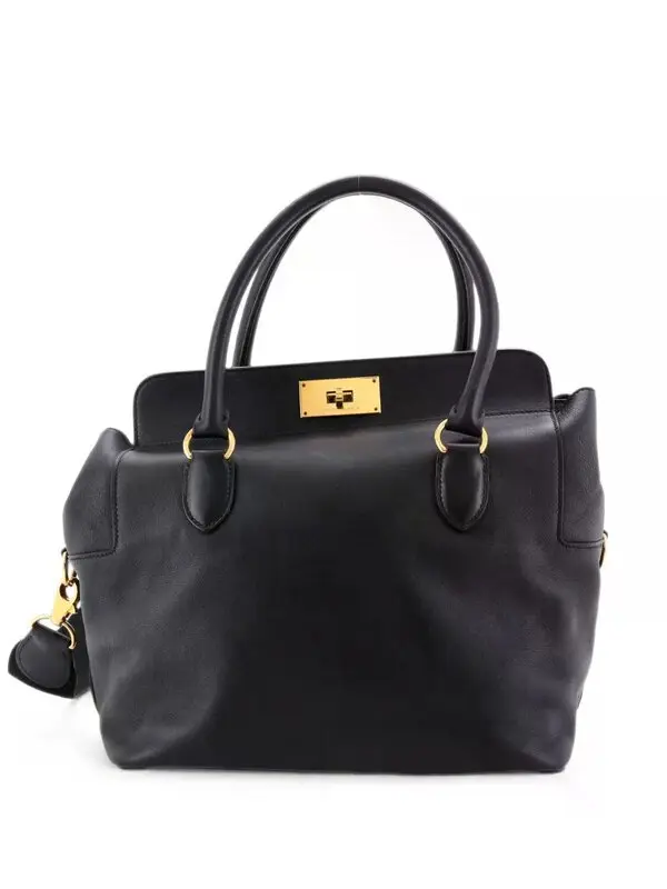 Hermès Toolbox Bag Swift 26 Satchel - Black