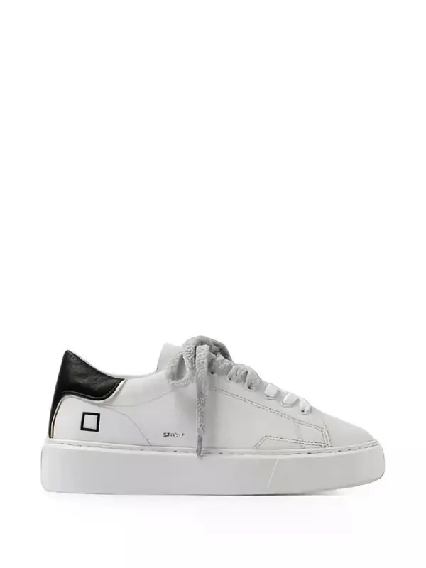D.a.t.e. Sfera Logo-print Leather Sneakers