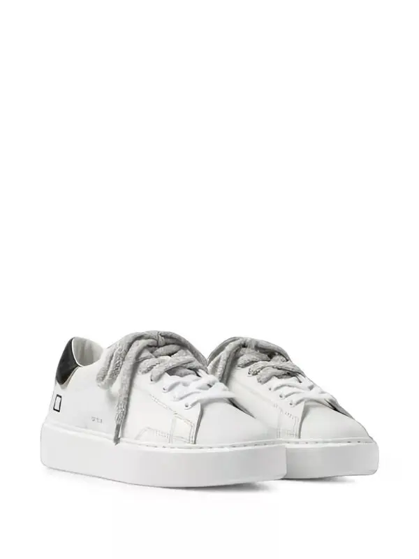 D.a.t.e. Sfera Logo-print Leather Sneakers