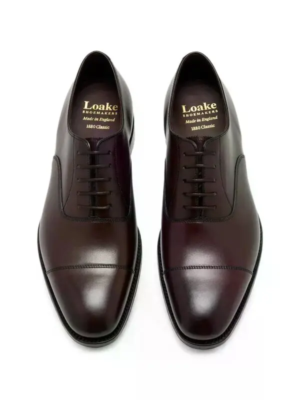 LOAKE Aldwych Leather Oxford Shoes