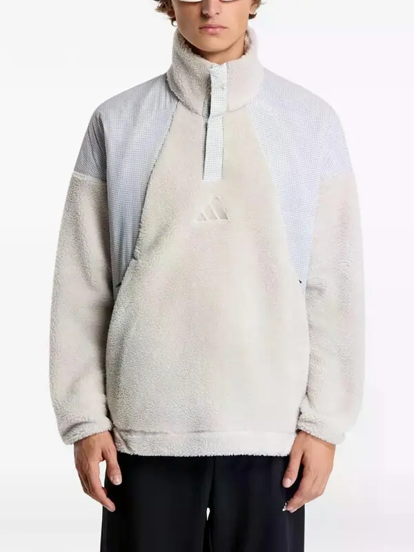 Adidas Terrex Xploric Climawarm High-pile Sweater - Neutrals