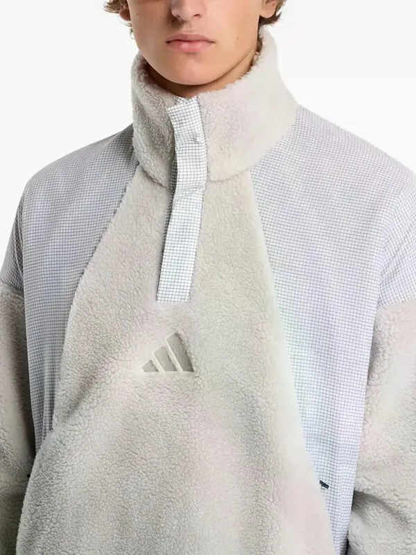 Adidas Terrex Xploric Climawarm High-pile Sweater - Neutrals