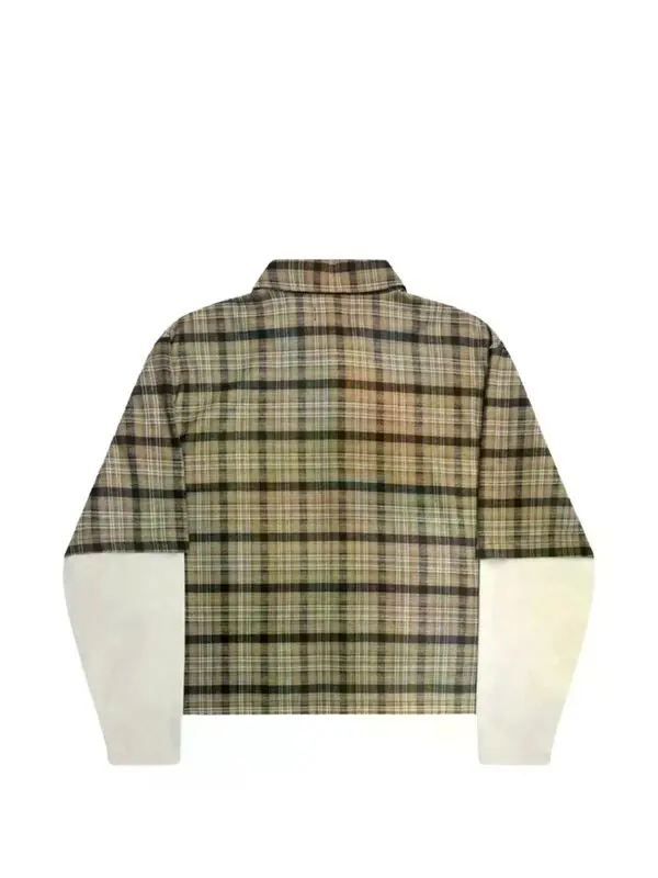 ALIS Check-pattern Double-layered Shirt