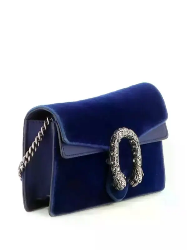 Gucci Dionysus Bag Velvet Super Mini Crossbody Bag