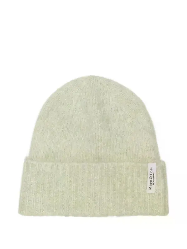 Marc O'polo Ribbed-knit Beanie Hat - Green