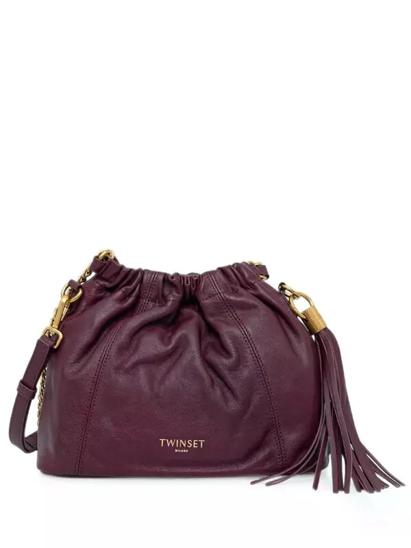 TWINSET Tassel-detail Ruched Shoulder Bag