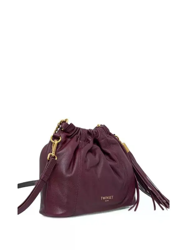 TWINSET Tassel-detail Ruched Shoulder Bag