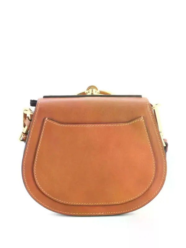 Chloé Nile Leather Small Crossbody Bag - Brown