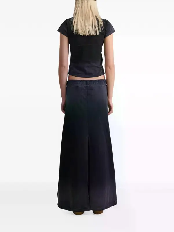 ALIS Nirah Logo-print Maxi Skirt