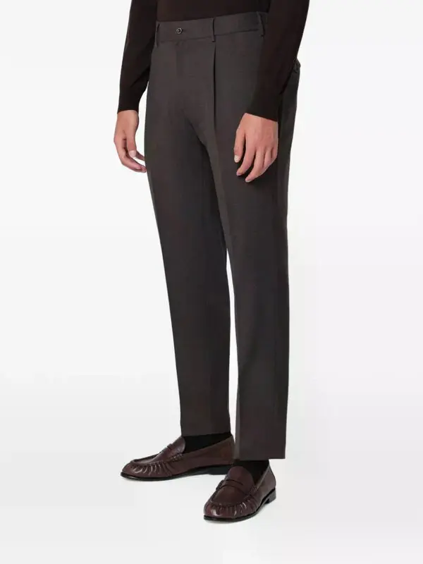 SANTANIELLO Irno Pleated Tailored Trousers