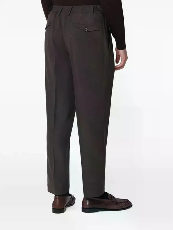 SANTANIELLO Irno Pleated Tailored Trousers