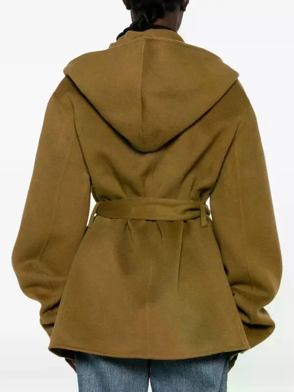 Altuzarra Hooded Belted Coat