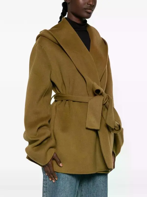 Altuzarra Hooded Belted Coat