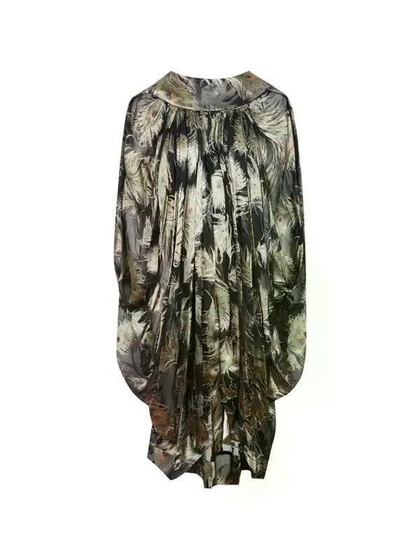 Zimmermann Ascent Burnout Peacock-print Top