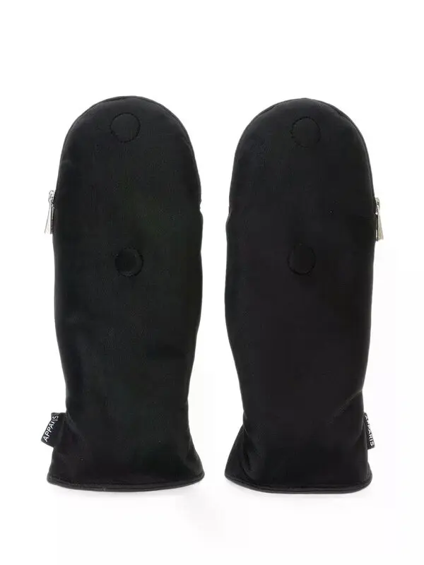 Apparis Noa Zip-fastening Gloves - Black