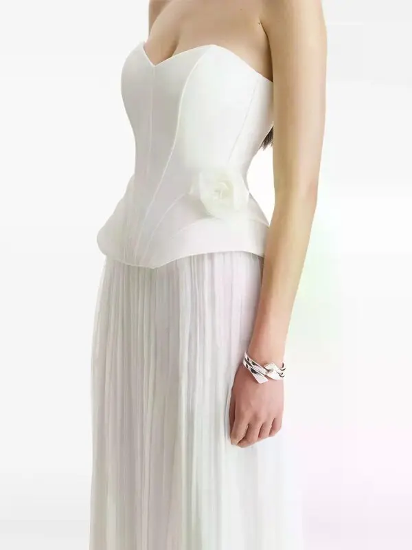 BENEDETTO Silk Maxi Skirt
