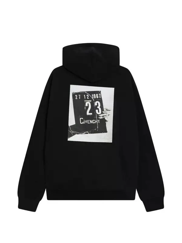 Givenchy Couture Graphic-print Drawstring Hoodie