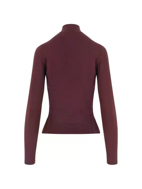 AUTRY Zip-up High-neck Sweater
