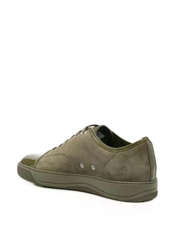 LANVIN Dbb1 Sneakers In Patent Leather And Suede