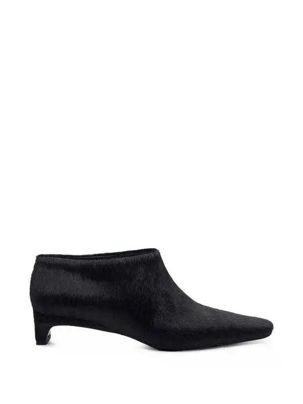 Loulou De Saison Anok Square-toe Ankle Boots - Black