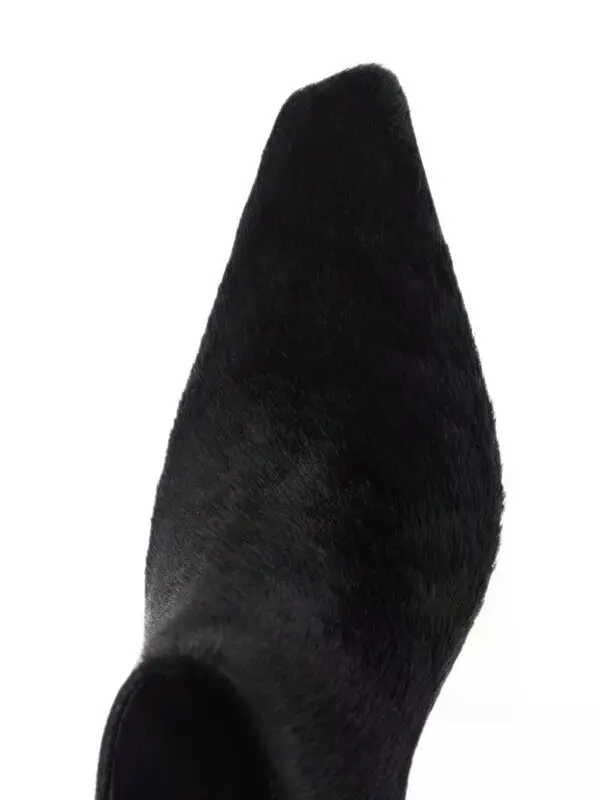 Loulou De Saison Anok Square-toe Ankle Boots - Black