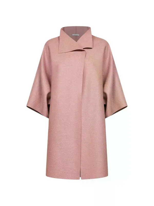 Harris Wharf London High-neck Wide-sleeve Coat